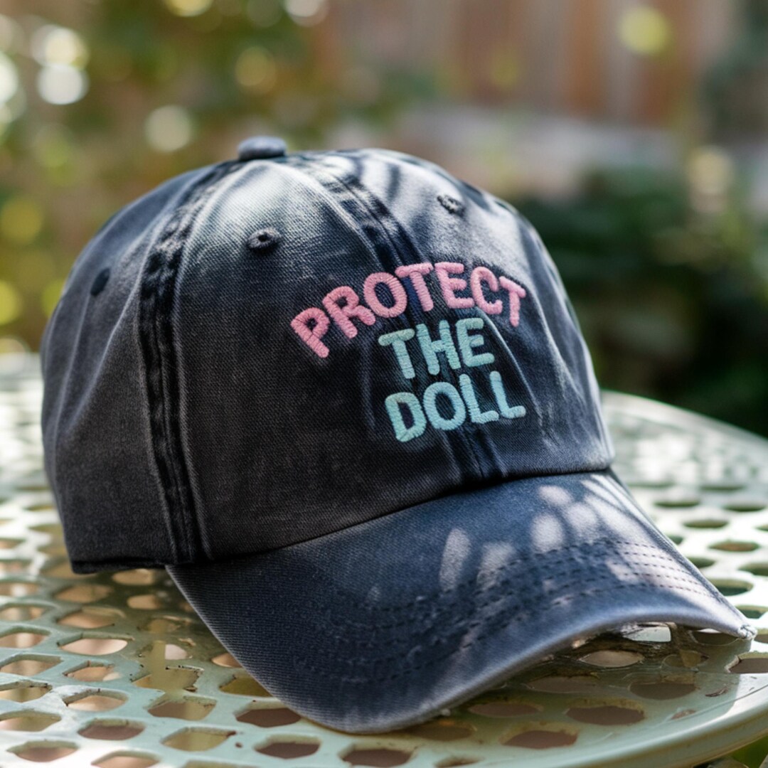 Protect the Dolls Vintage Baseball Hat - Trans Rights Hat - Embroidered ...