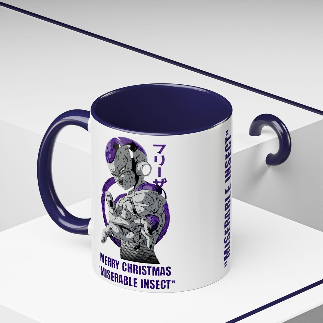 Dragon Ball Frieza Mug,anime Mug,merry Christmas Miserable Insect Mug ...