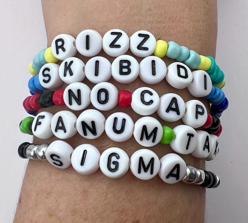 Slang Bracelets (gen Alpha) - Etsy