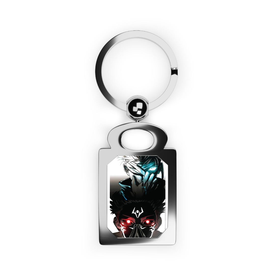 Anime Sorcerer Keychain, Jujutsu-inspired Keyring, Cursed Energy ...