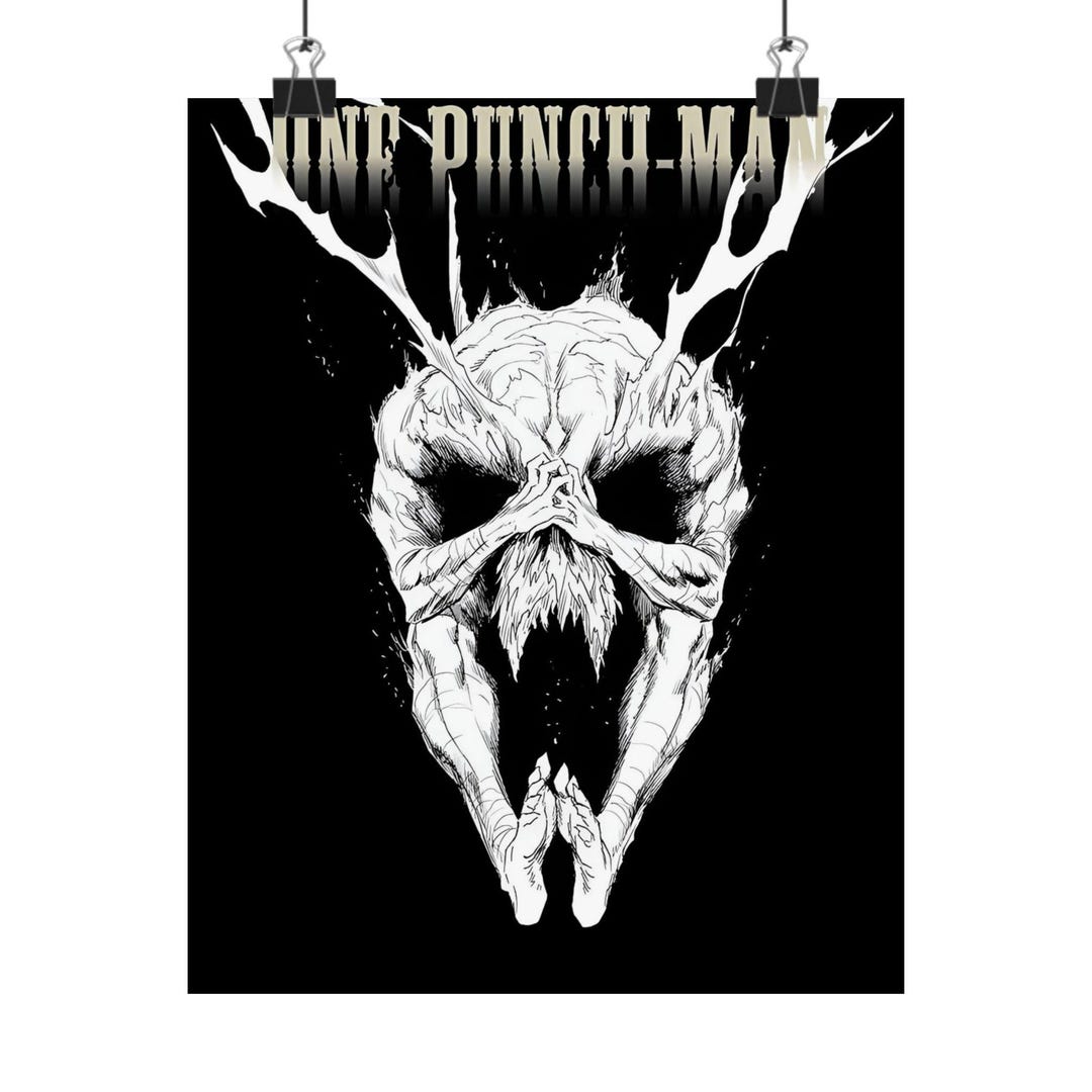 Garou “hero Hunter” Poster – One Punch Man Villain Art - Etsy