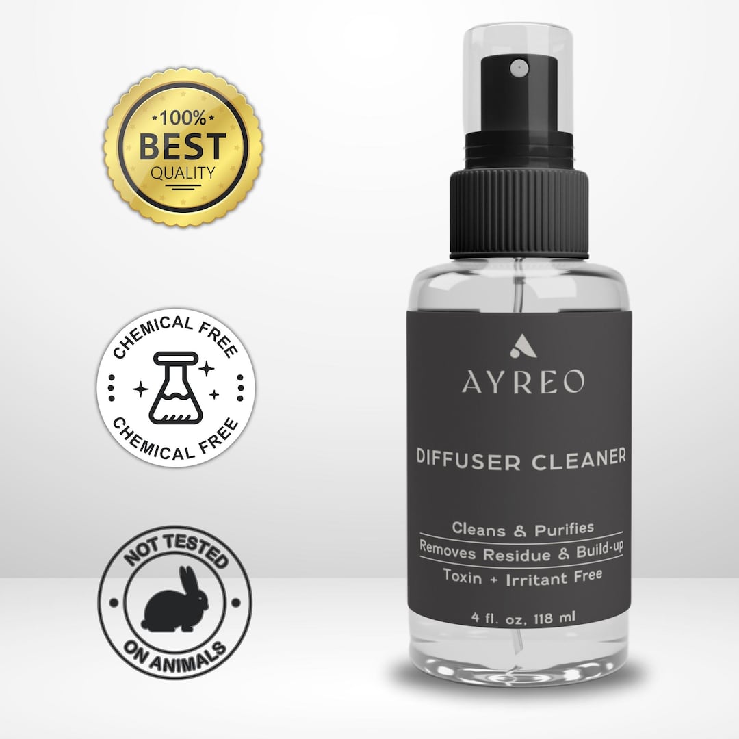 Essential Oil Diffuser Cleaner Spray - Natural Deep Cleaning Solution ...