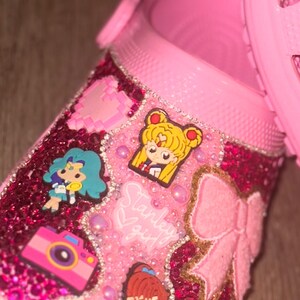 Sailor Moon and Coffee Lovers custom Crocs - Etsy