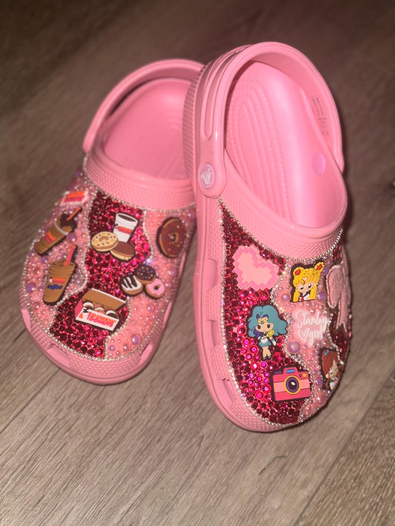 Sailor Moon and Coffee Lovers custom Crocs - Etsy