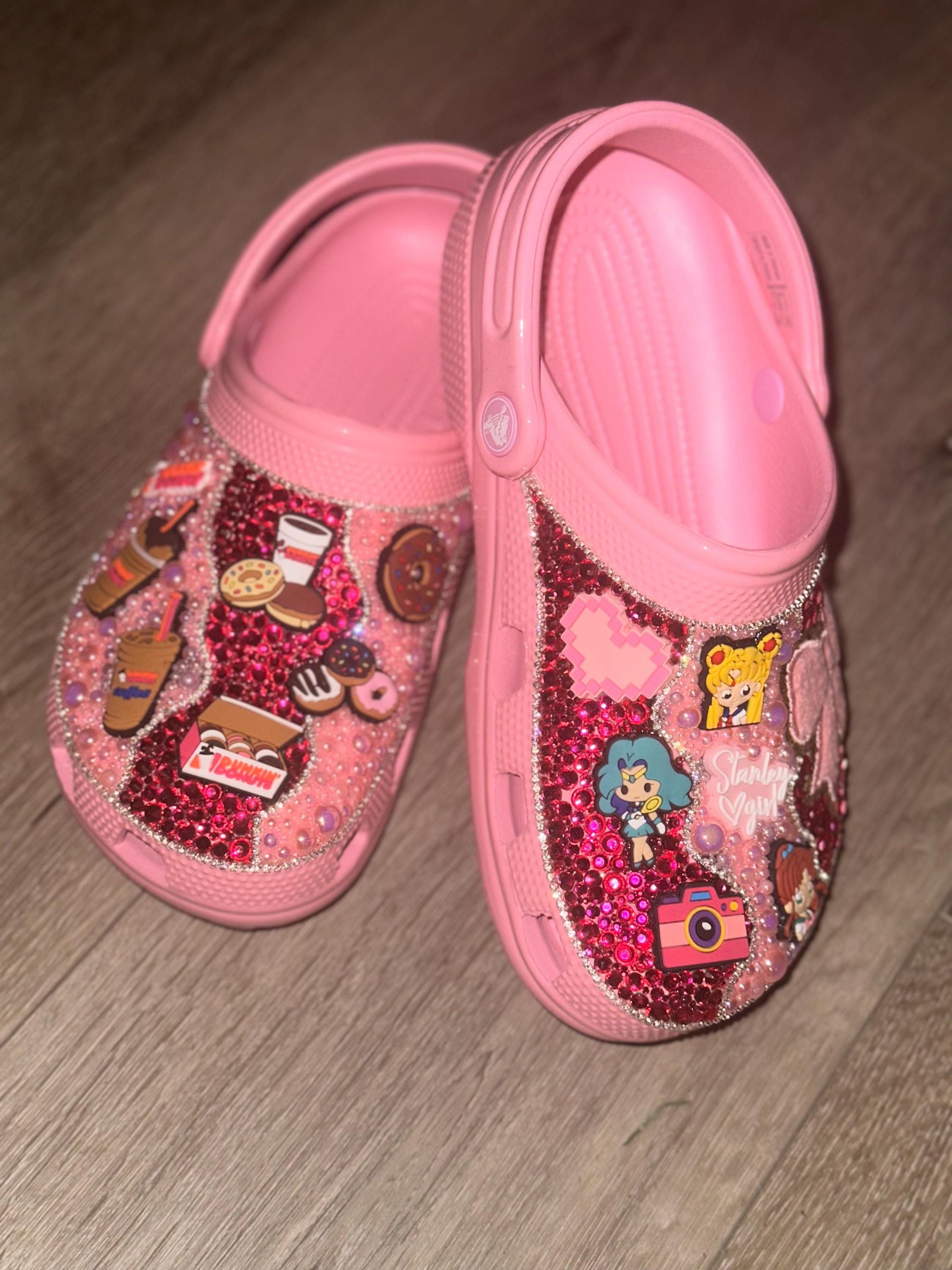Sailor Moon and Coffee Lovers custom Crocs - Etsy