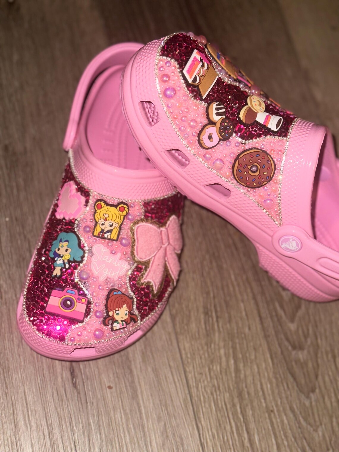 Sailor Moon and Coffee Lovers custom Crocs - Etsy