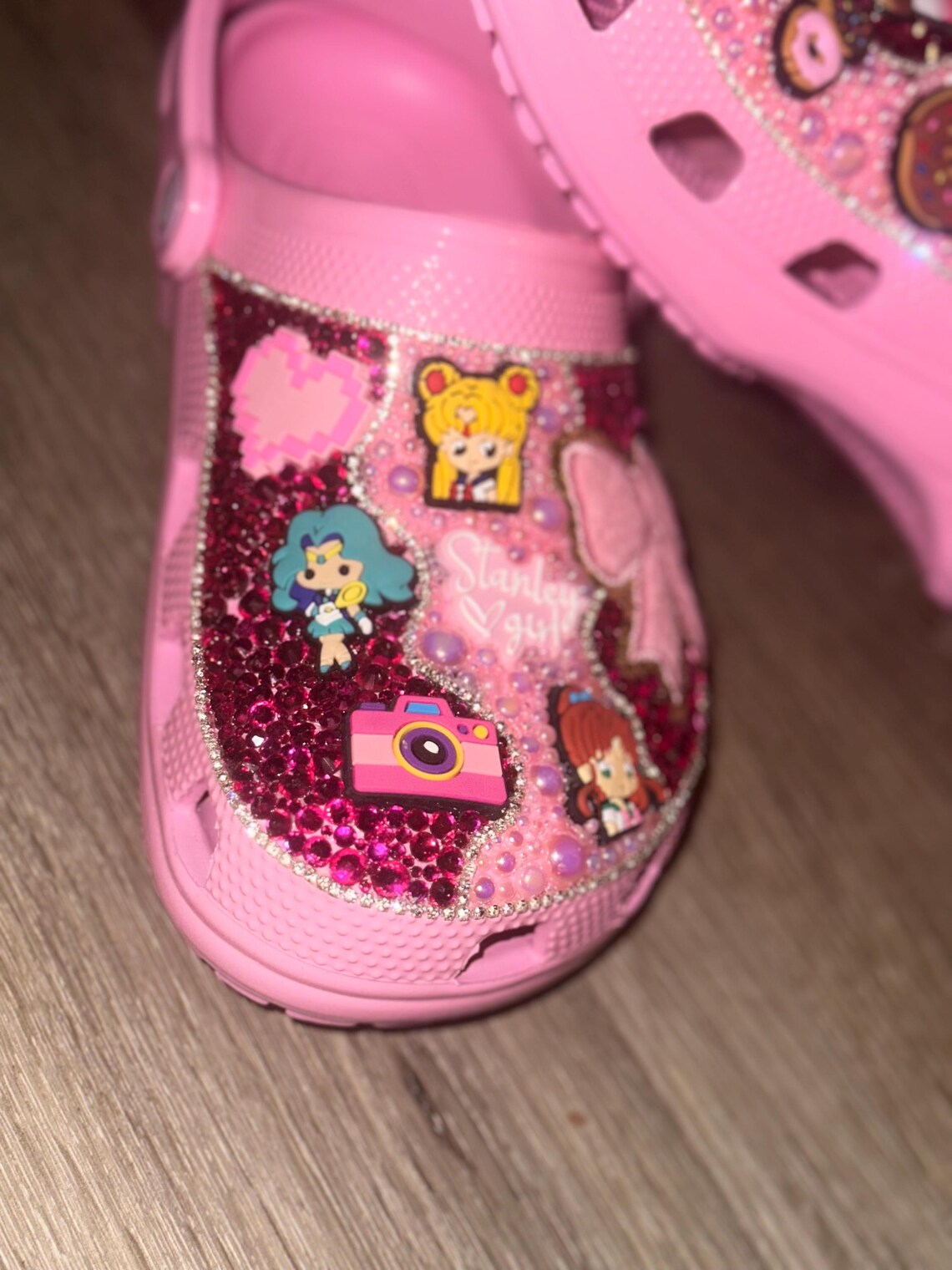 Sailor Moon and Coffee Lovers custom Crocs - Etsy