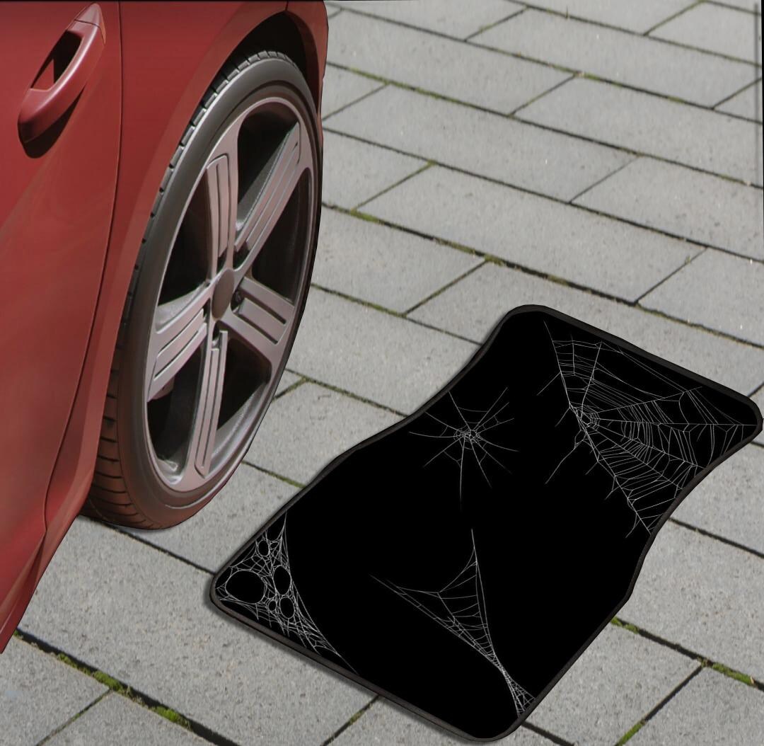 Spider Web Car Mats, Goth Car Accessories - Etsy