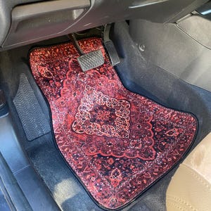 Persian Rug Pattern Car Floor Mats - Etsy