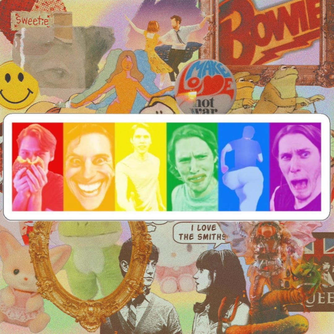 Jerma 985 Pride Flag Kiss-cut Stickers - Etsy