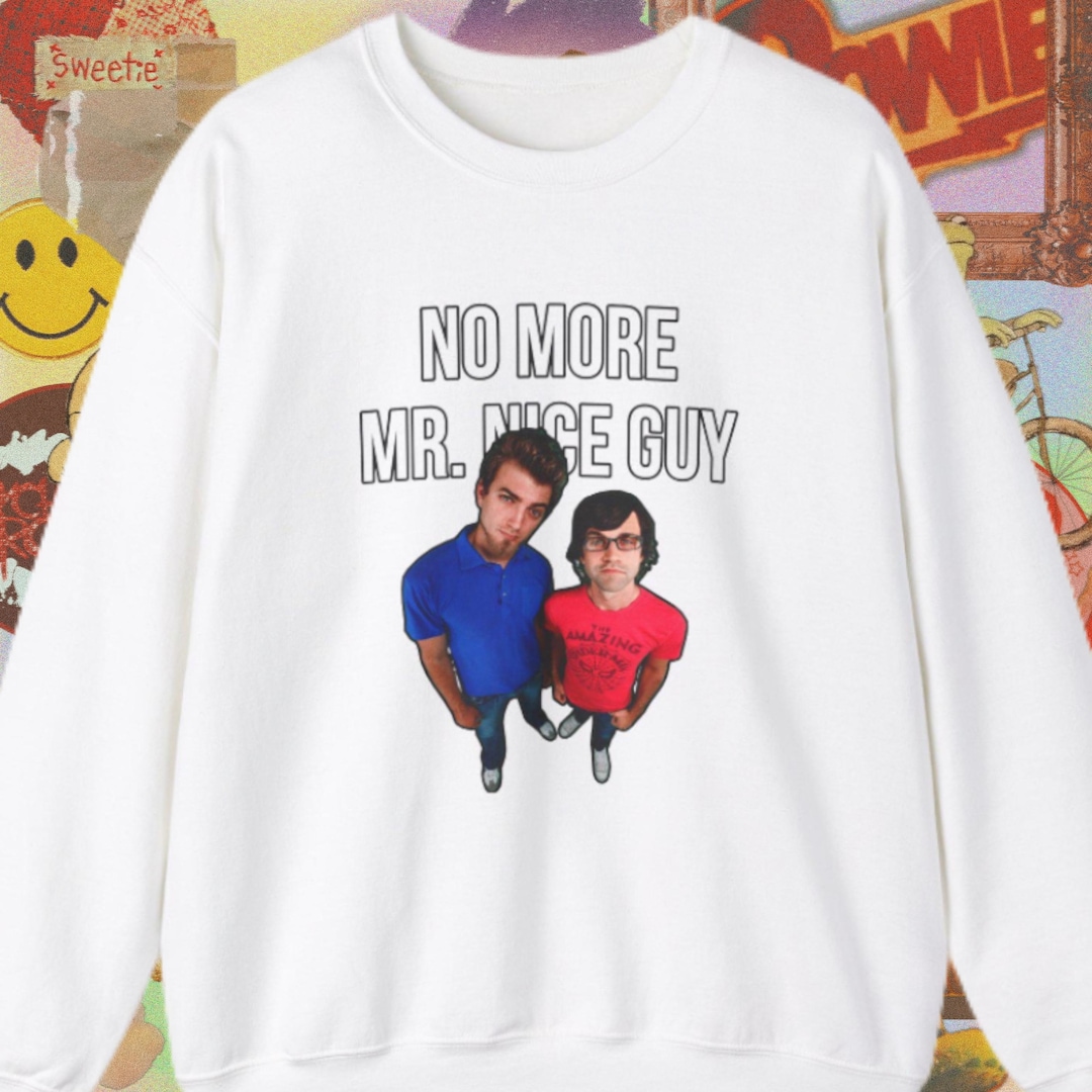 Funny Mr Nice Guy Meme Crewneck Sweatshirt, Rhett and Link GMM ...