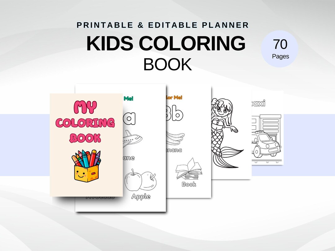 Coloring Book for Kids | Printable & Fun Coloring Pages | Educational ...