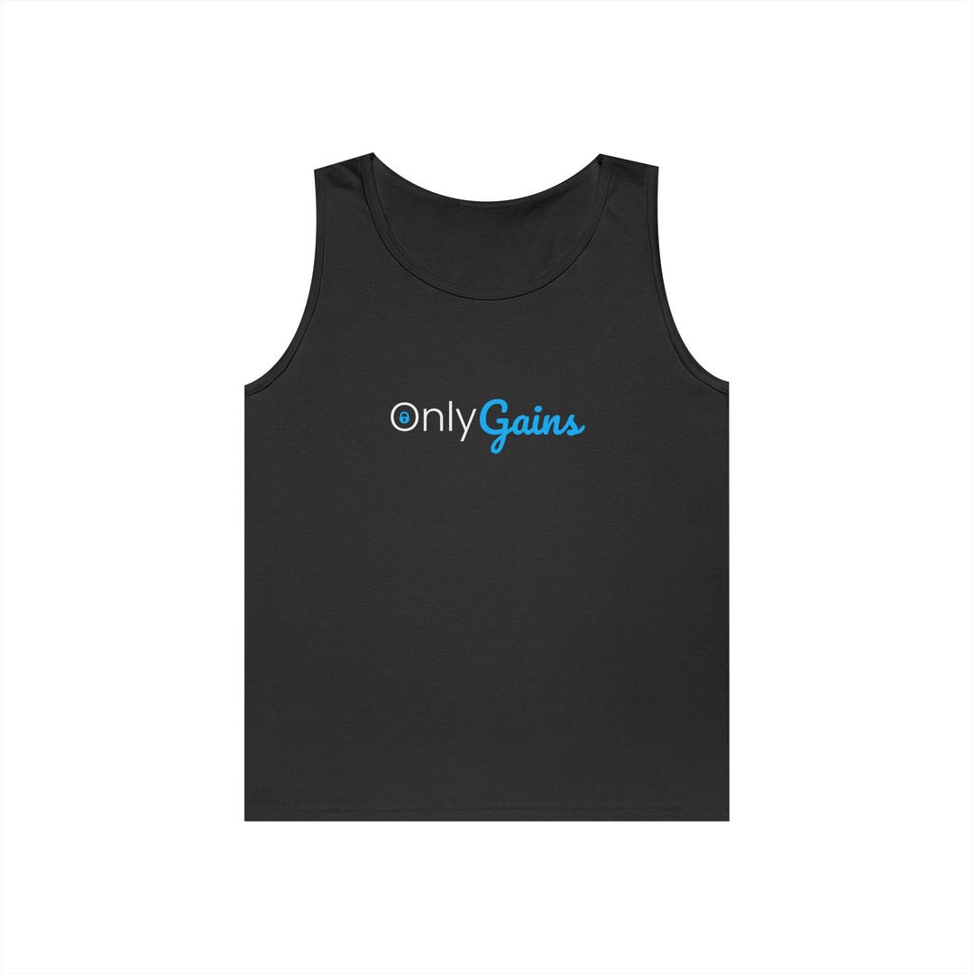 Only Gains Tank Top - Onlyfans Parody, Gym Life, Unisex Shirt - Etsy