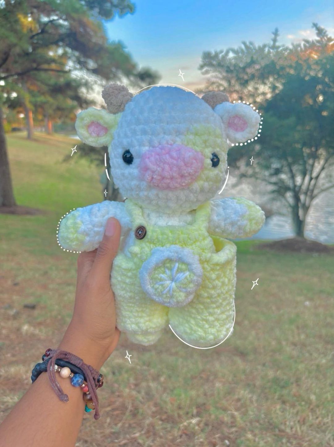 Chubby Lemon Cow - Etsy