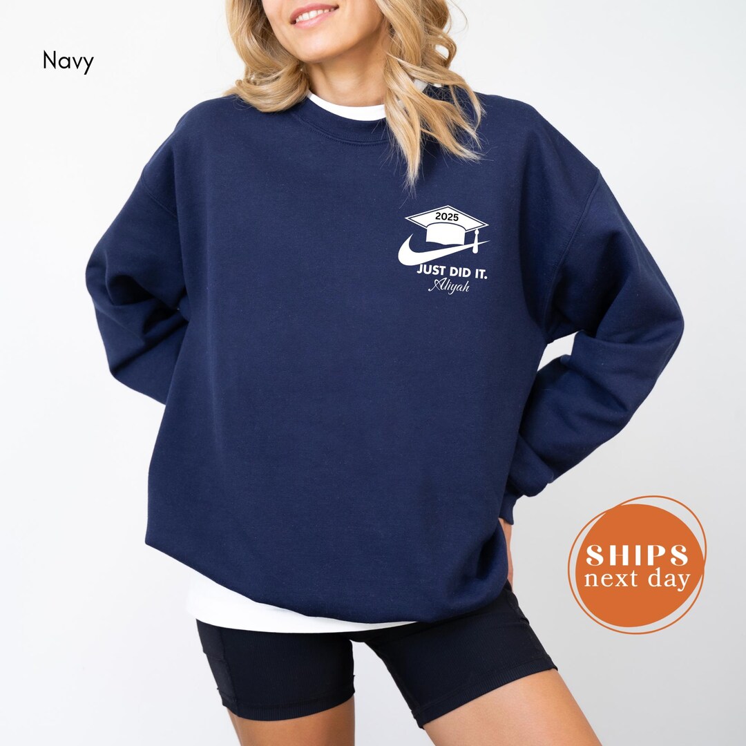 Senior 2025 Hoodie, Personalized Graduation Sweatshirt, Custom Class of ...