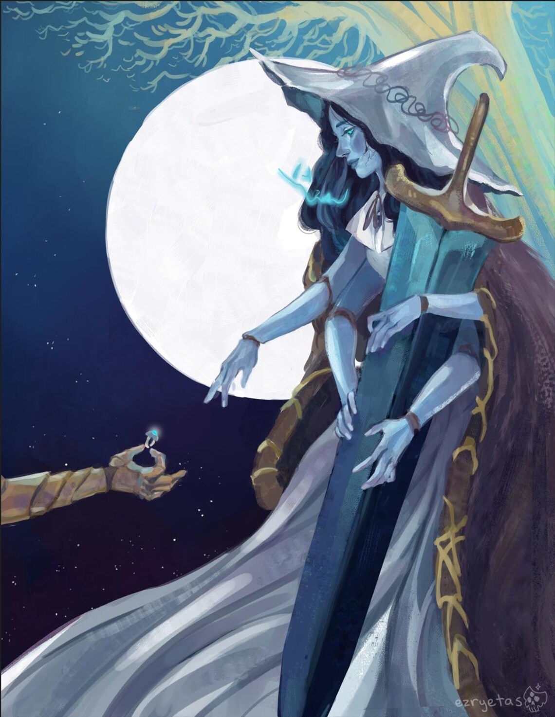 Ranni the Witch - Art Print - Etsy