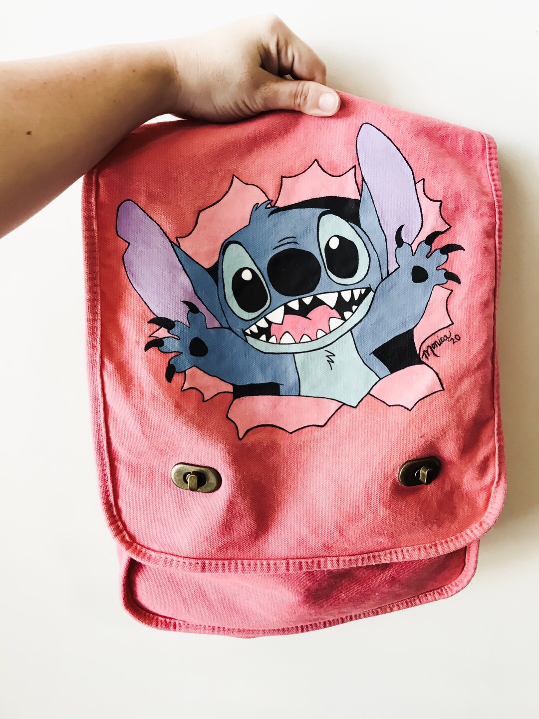 Stitch Field Bag, Messenger Bag, Hand Painted, Tote, Handbag - Etsy