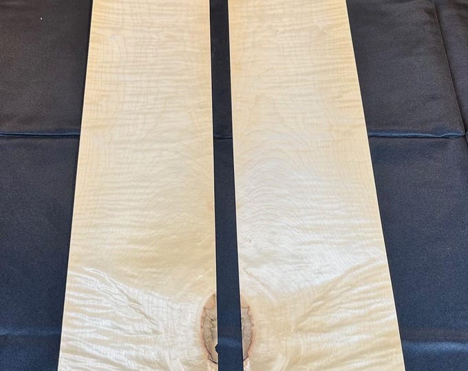 Curly Maple Veneer 5 X 43 Figured Flame Tiger - Etsy