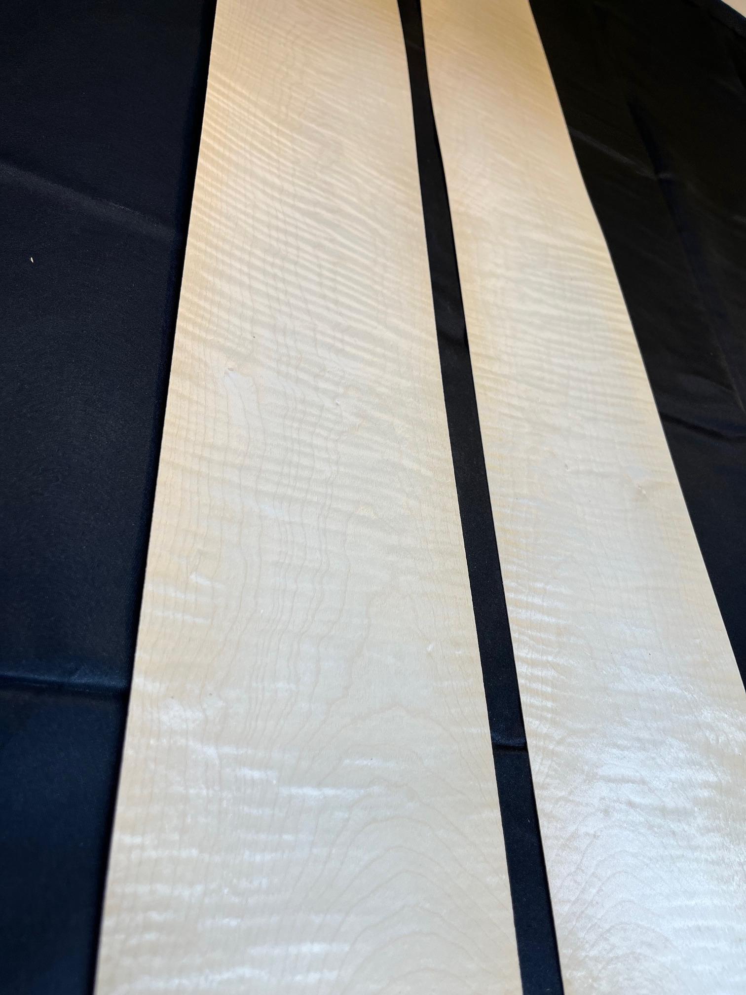 Curly Maple Veneer 5" X 43" Figured Flame Tiger - Etsy