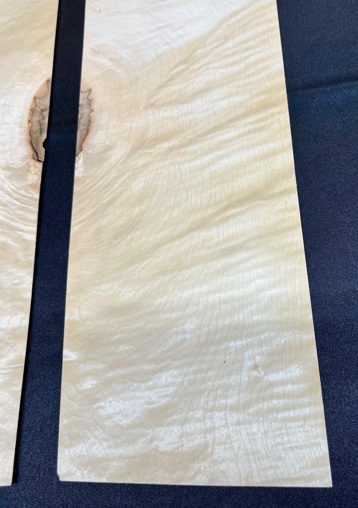 Curly Maple Veneer 5" X 43" Figured Flame Tiger - Etsy