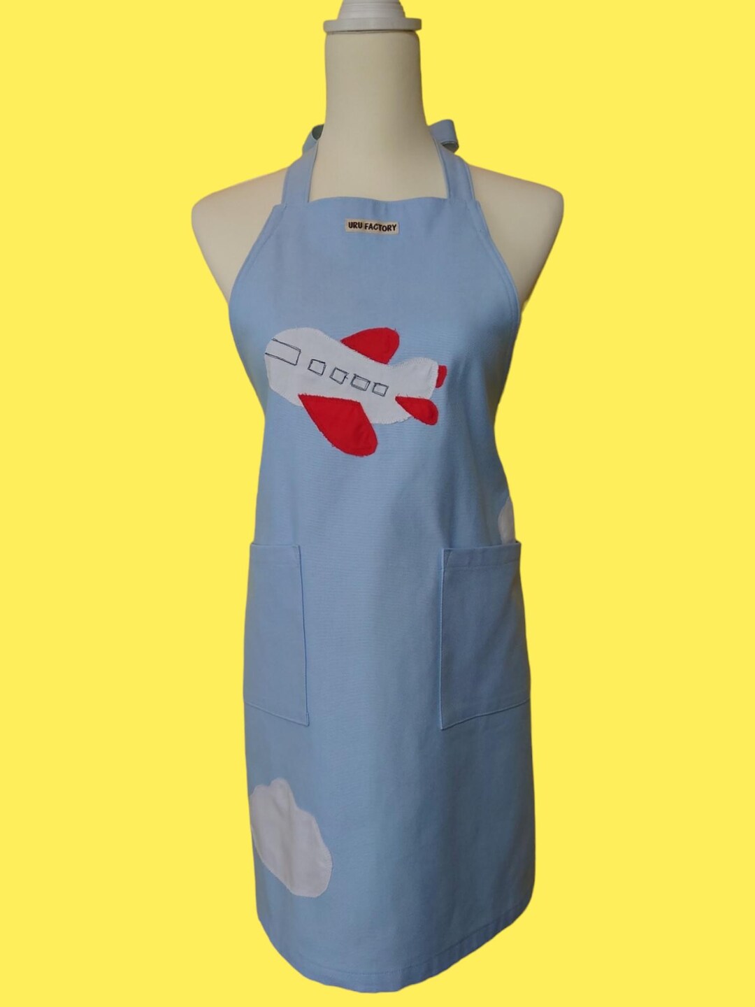 Custom Apron With Airplane Appliqué - Etsy