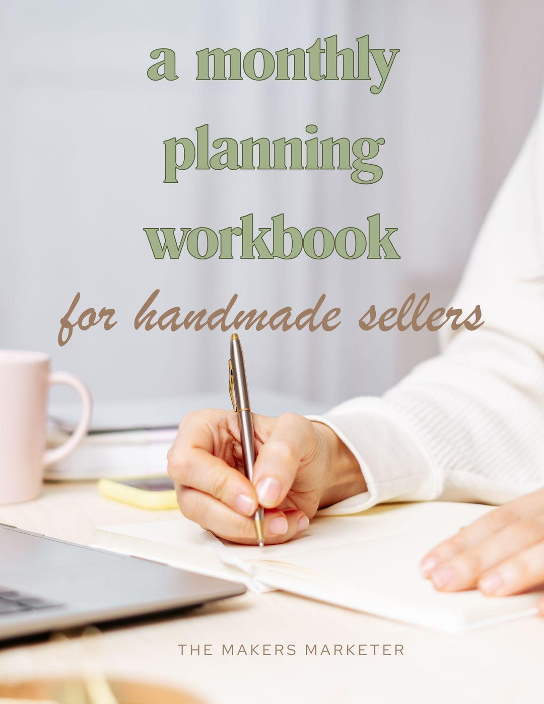Monthly Planning Workbook for Handmade Sellers | Printable Small ...