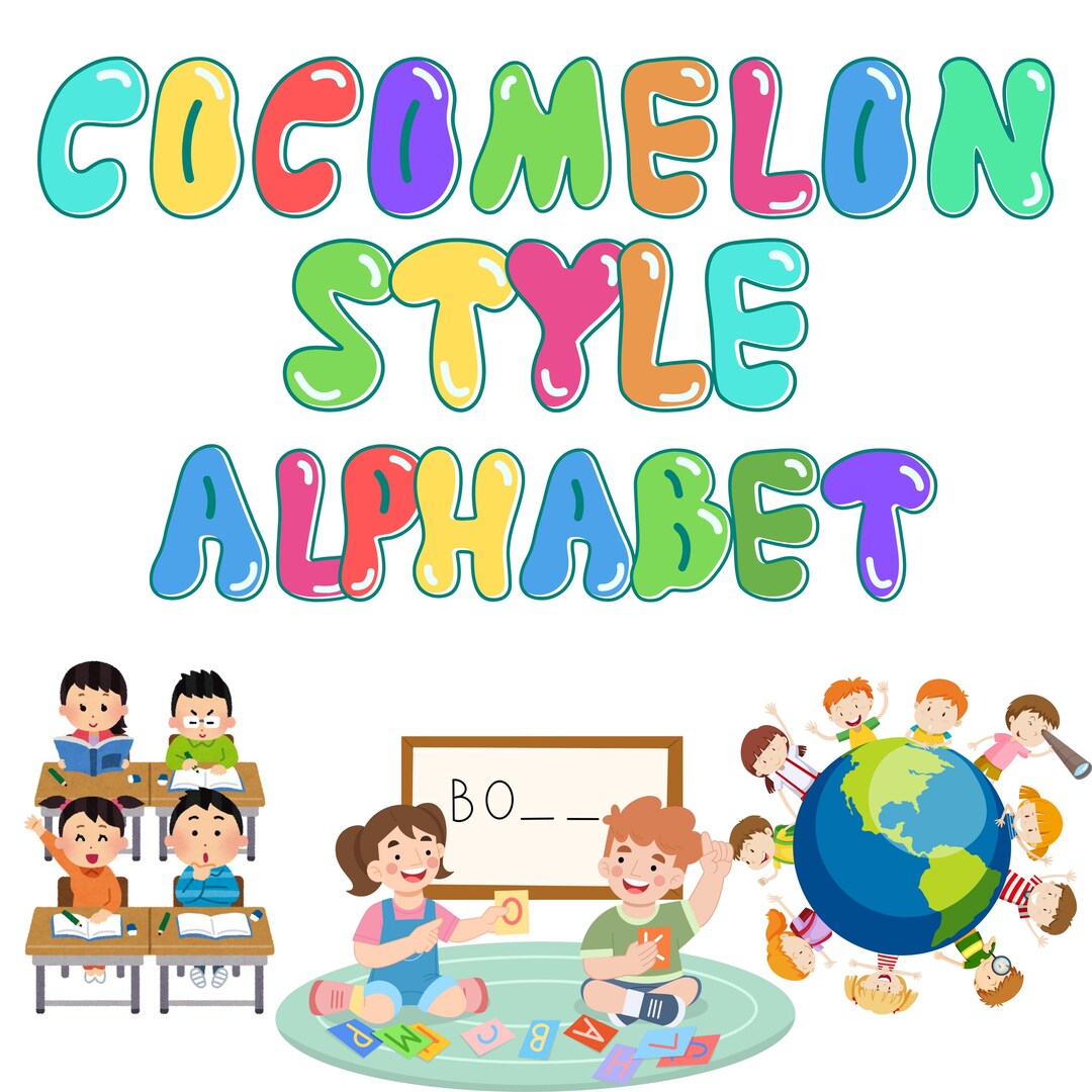 Coco Fonts Bundle, Alphabet, Svg, Png, Cartoon SVG Bundle, Coco Font Bundle Svg Png Eps INSTANT ...