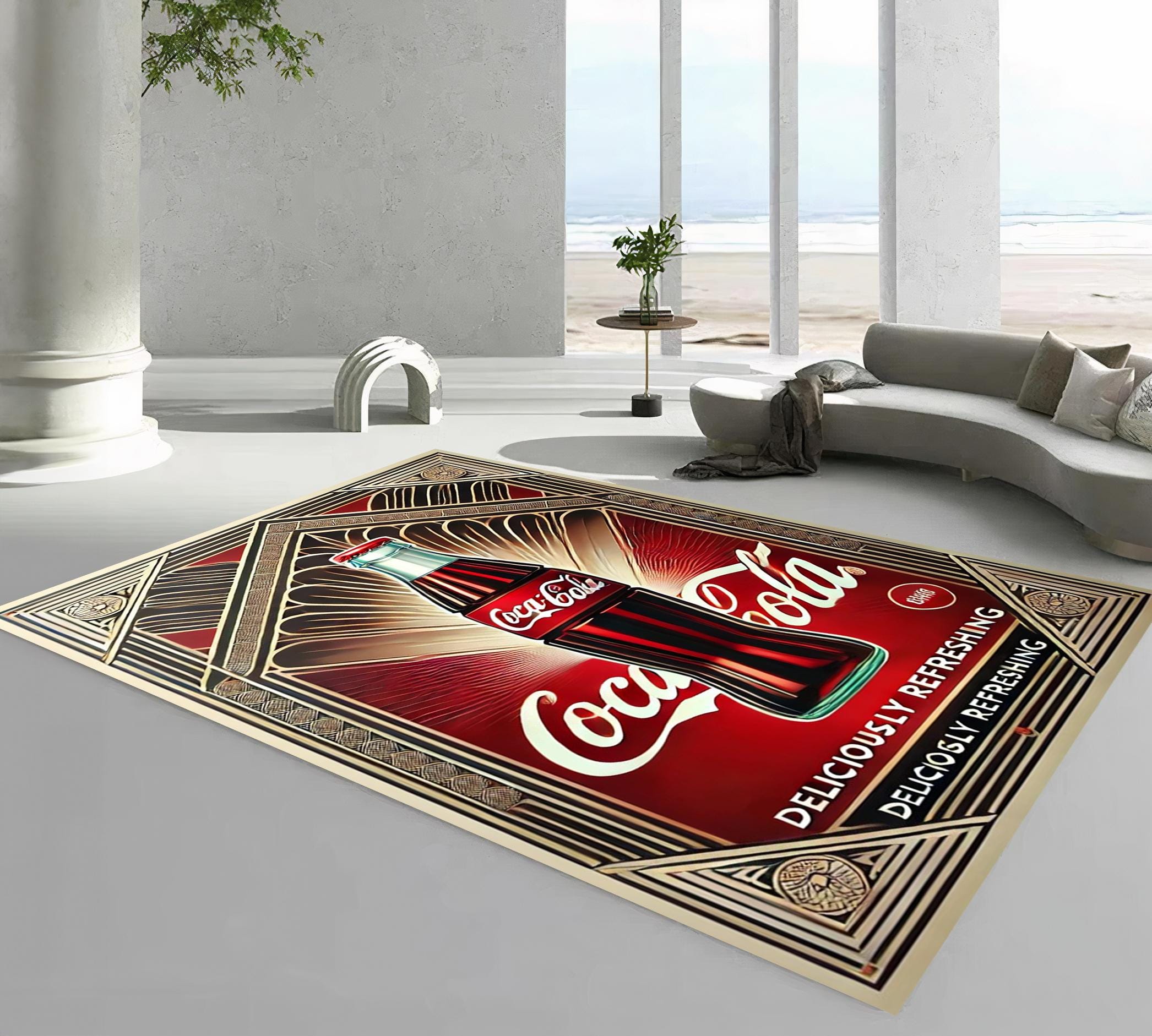 Coca Cola Rug,coke Rug,cola Rug,coca Cola Decor,teens Room Rug,cool ...