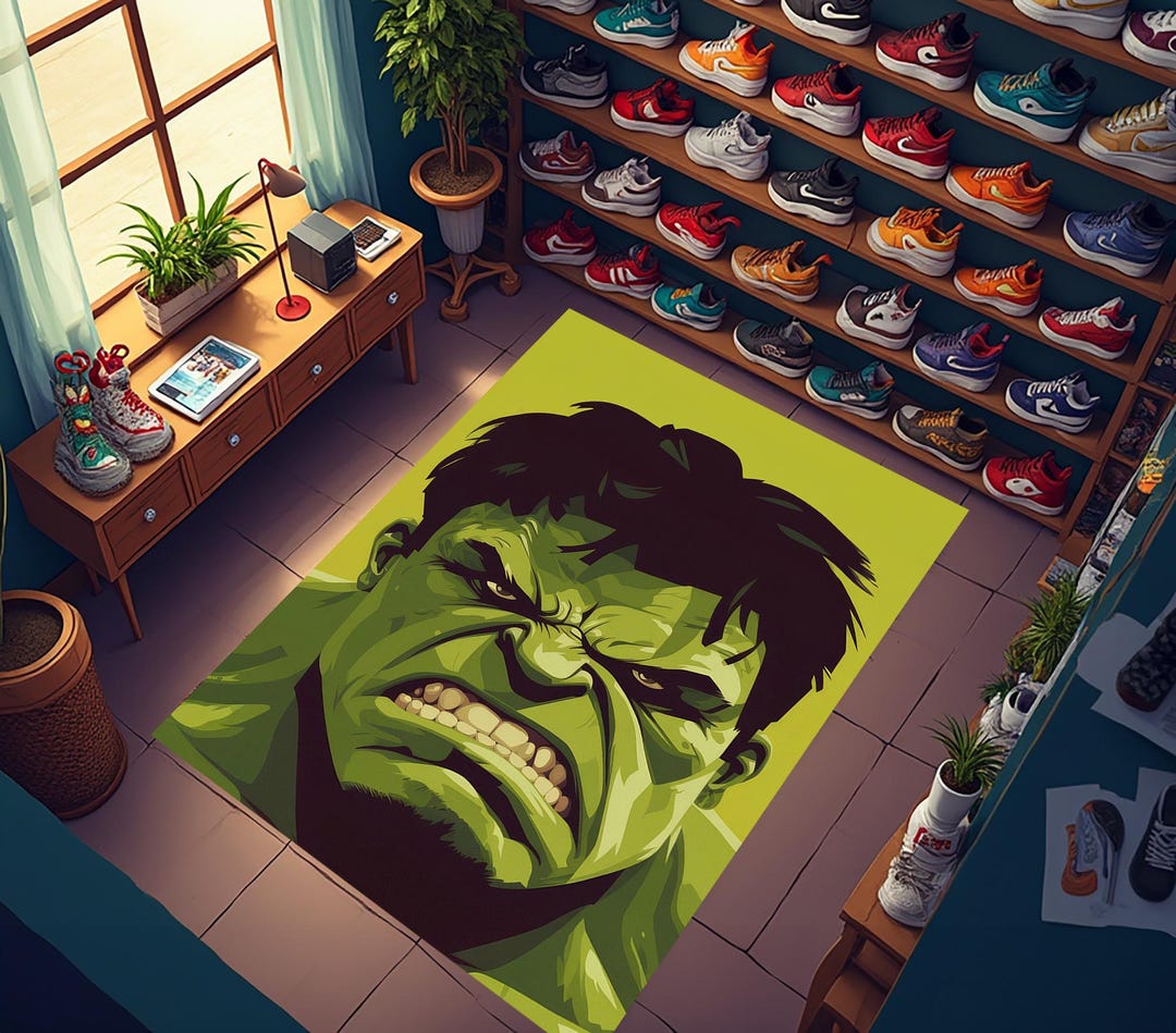 Hulk Rug,hero Themed Rug,,superhero Rug,avengers Rug,fighter Rug ...