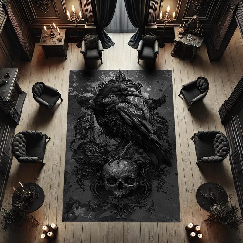 Gothic Rug - Etsy