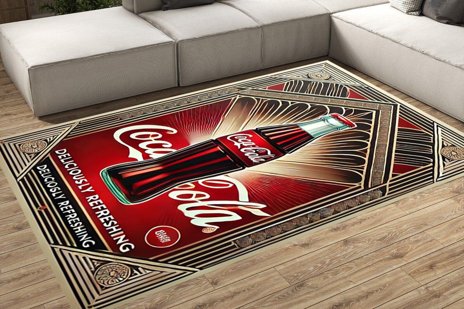 Coca Cola Rug,coke Rug,cola Rug,coca Cola Decor,teens Room Rug,cool ...