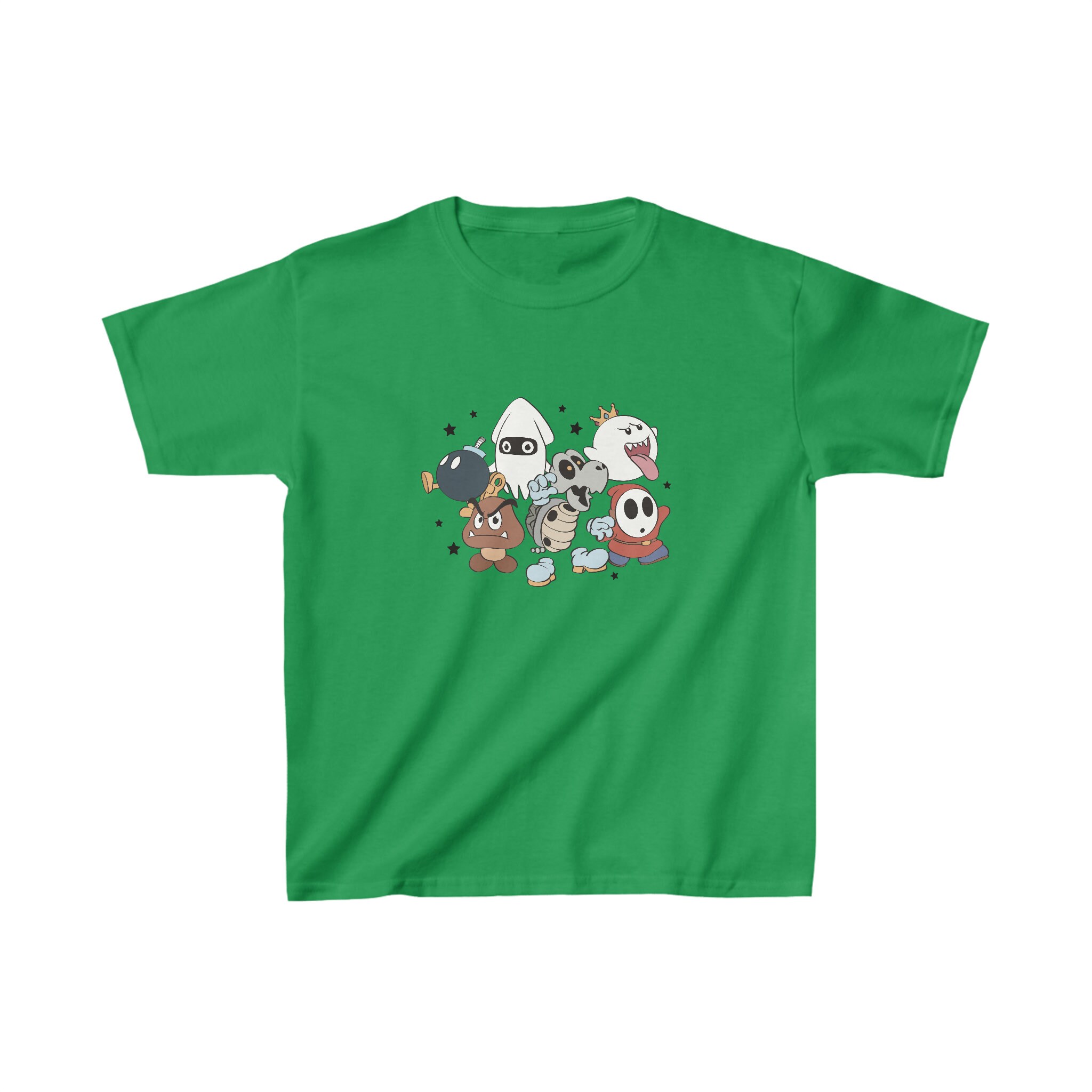 Super Mario Villains and Baddies T Shirt Matching Family - Etsy