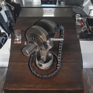 Real Car Piston Man Cave Decor, Unique Gift for Man Cave, Piston and ...