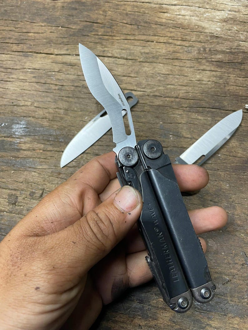 Custom Magnacut Kukri Blade for Leatherman Wave and Charge - Etsy