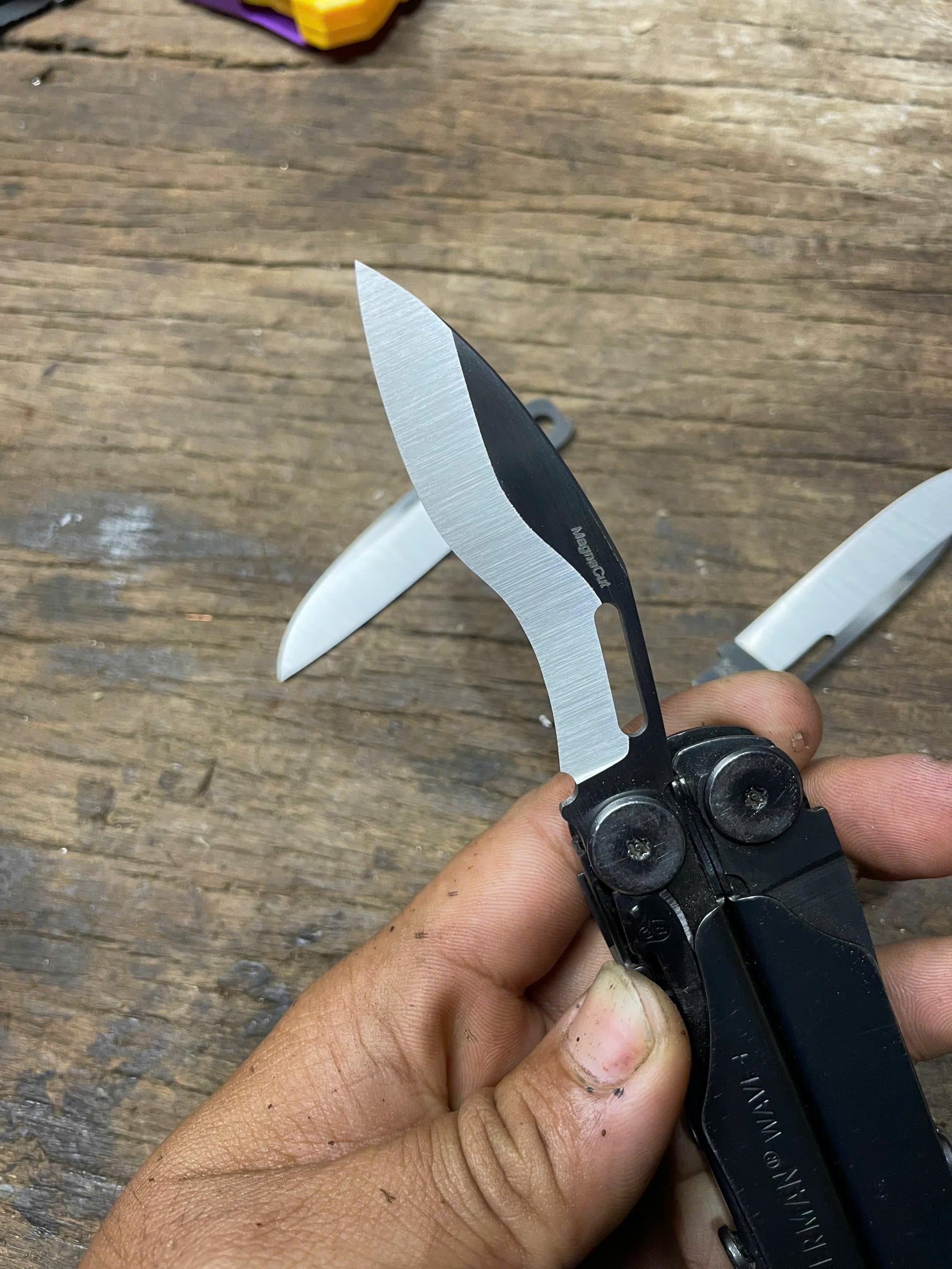 Custom Magnacut Kukri Blade for Leatherman Wave and Charge - Etsy