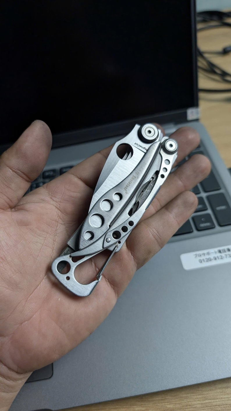 Custom Spyderco-style Blade for Leatherman Skeletool - Etsy
