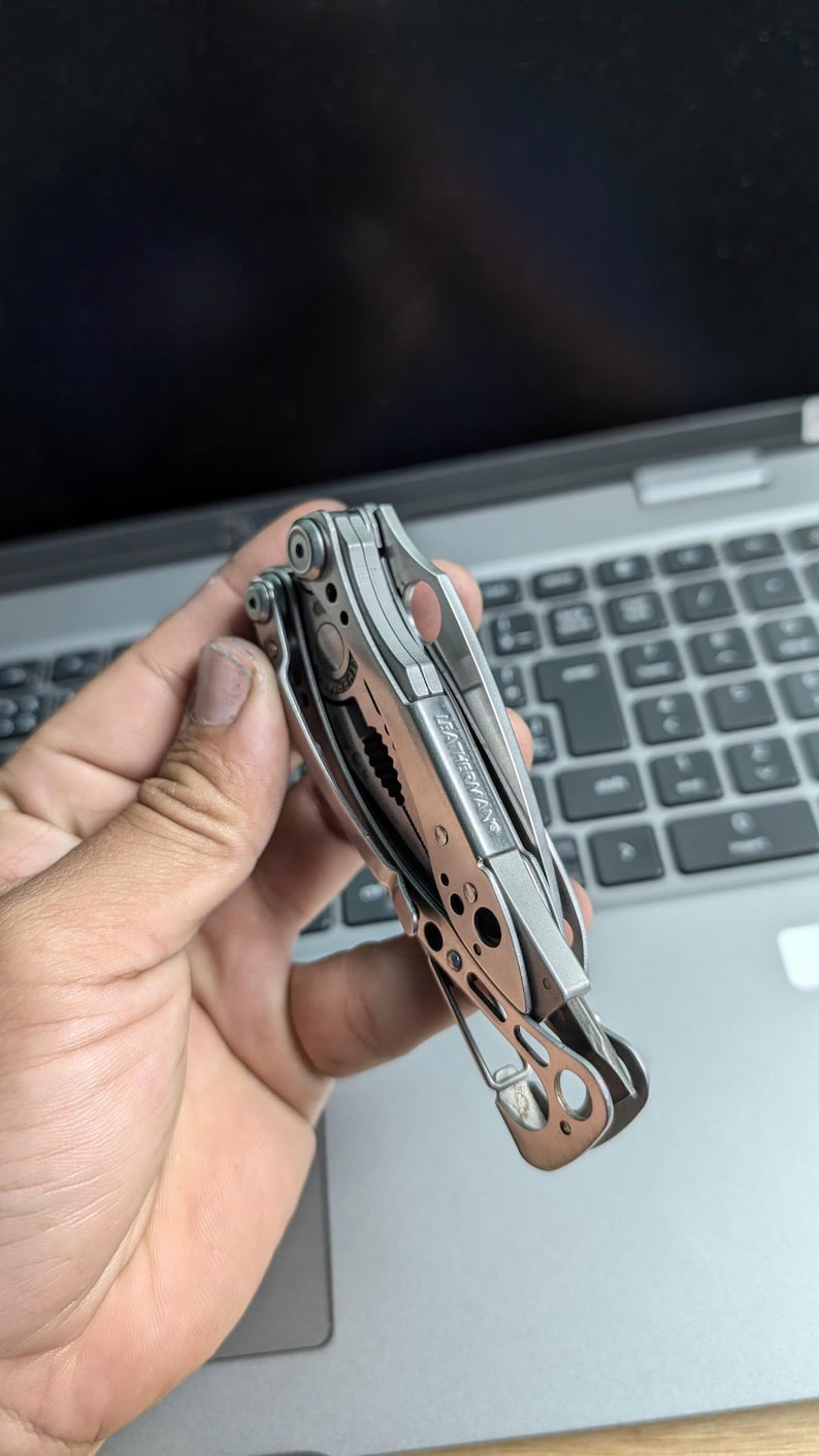 Custom Spyderco-style Blade for Leatherman Skeletool - Etsy