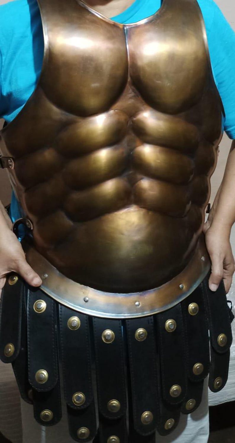 Medieval Body Armor/ Spartan Battle Body Guard / Roman Leonidas Knight ...