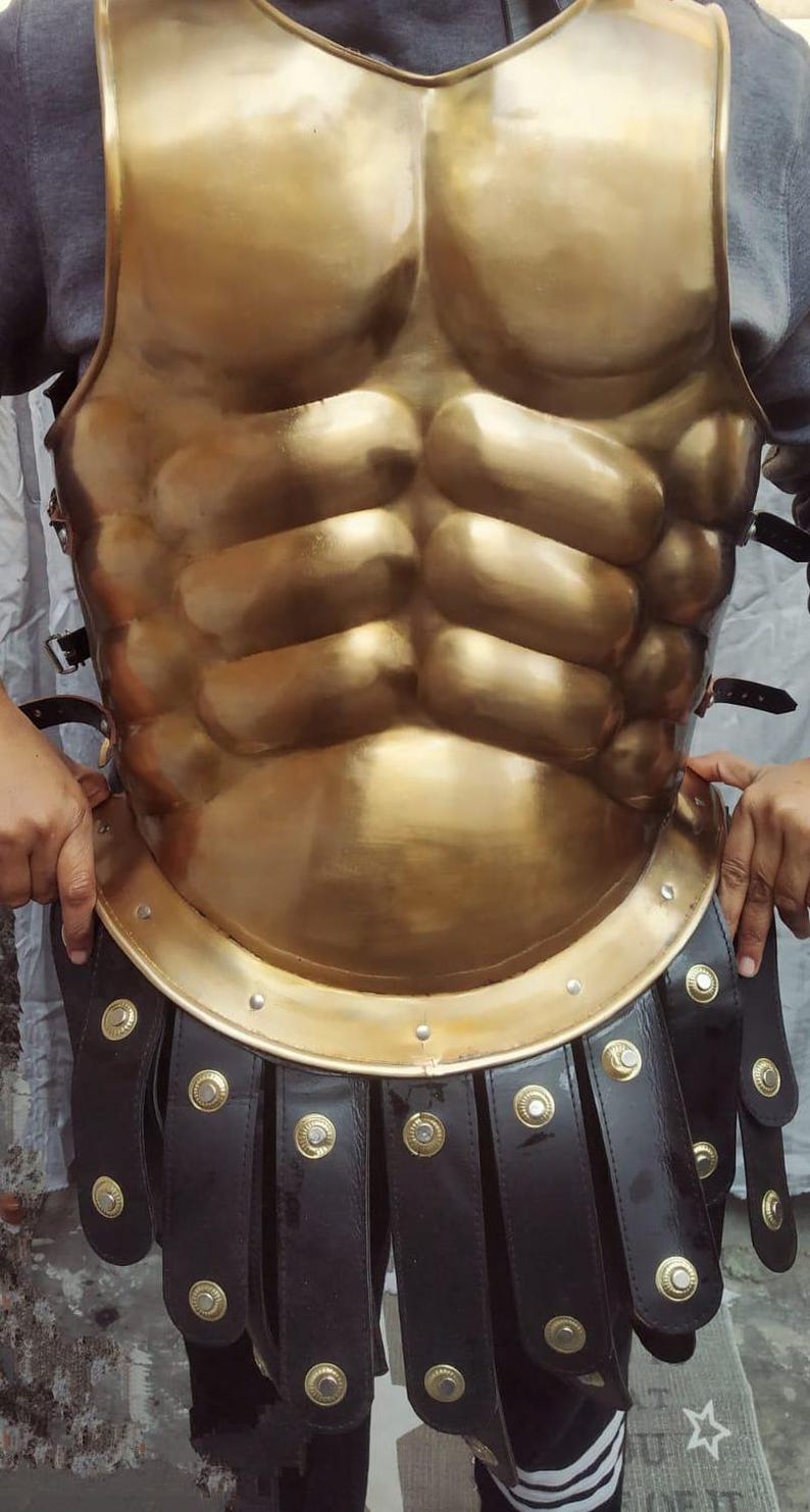 Medieval Body Armor/ Spartan Battle Body Guard / Roman Leonidas Knight ...