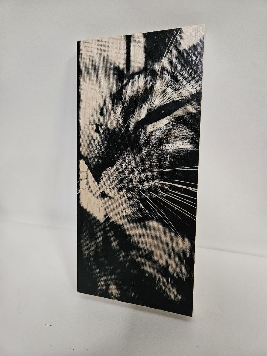 Personalized Photo Screen Printed on 5x10 Maple Wood; Gifts ...