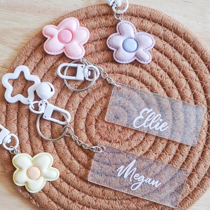 Resin Key Ring - Etsy