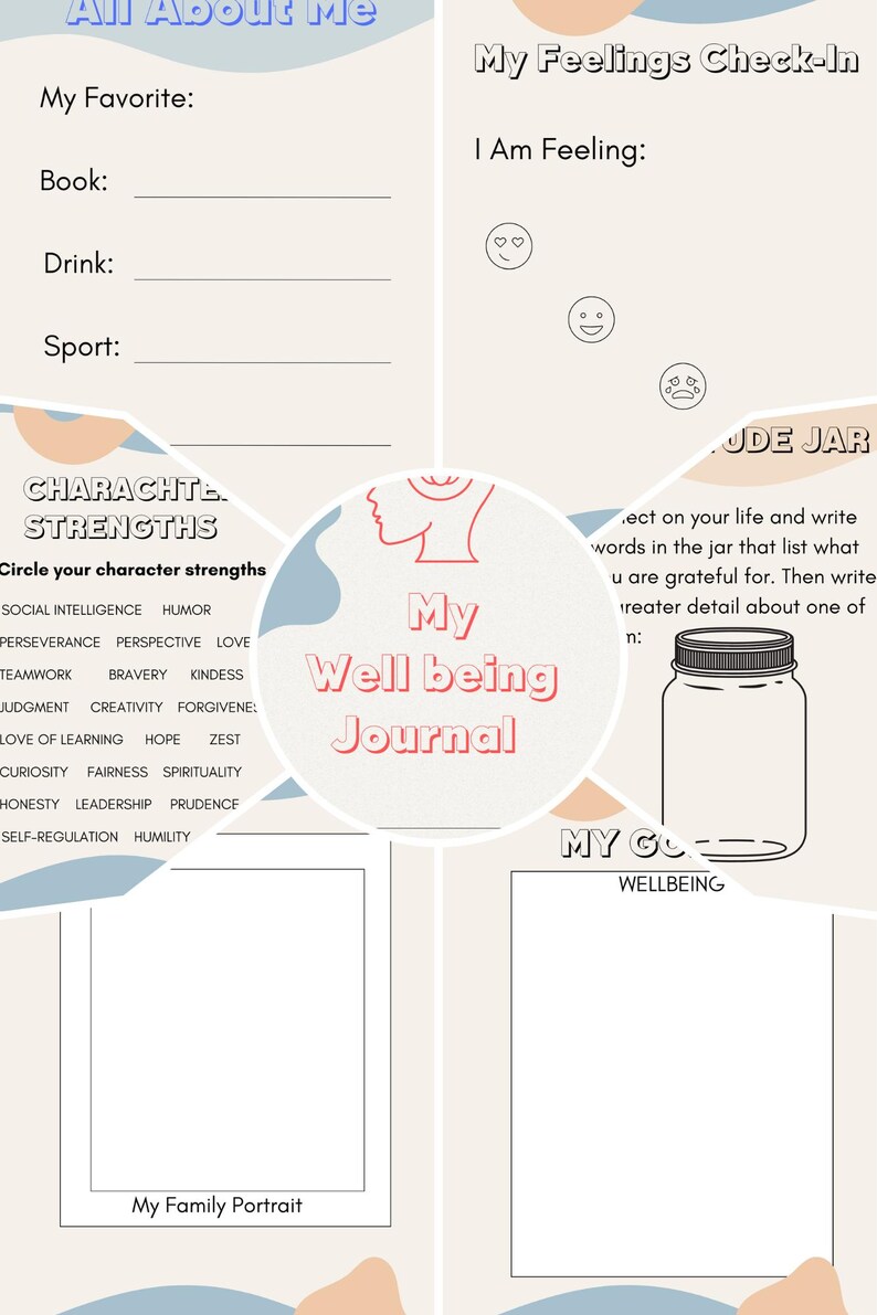 Digital Well-being Journal: Instant Access for Self-discovery - Etsy