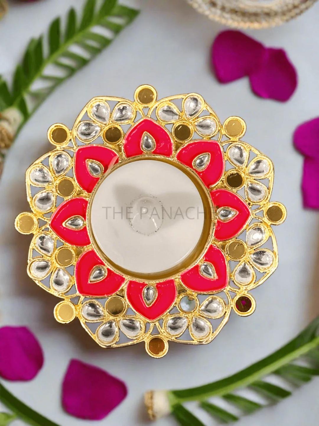 Kundan Candles Diya Elegant Decorative Lighting for Home Decor ...