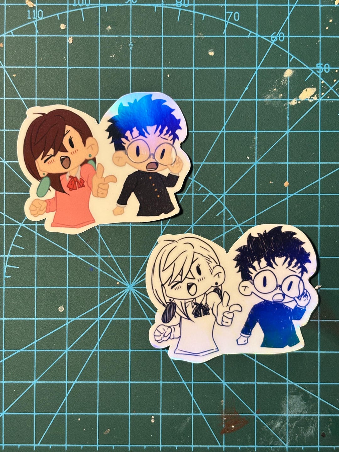Dandadan Anime Stickers Cute Vinyl Stickers for Laptop - Etsy