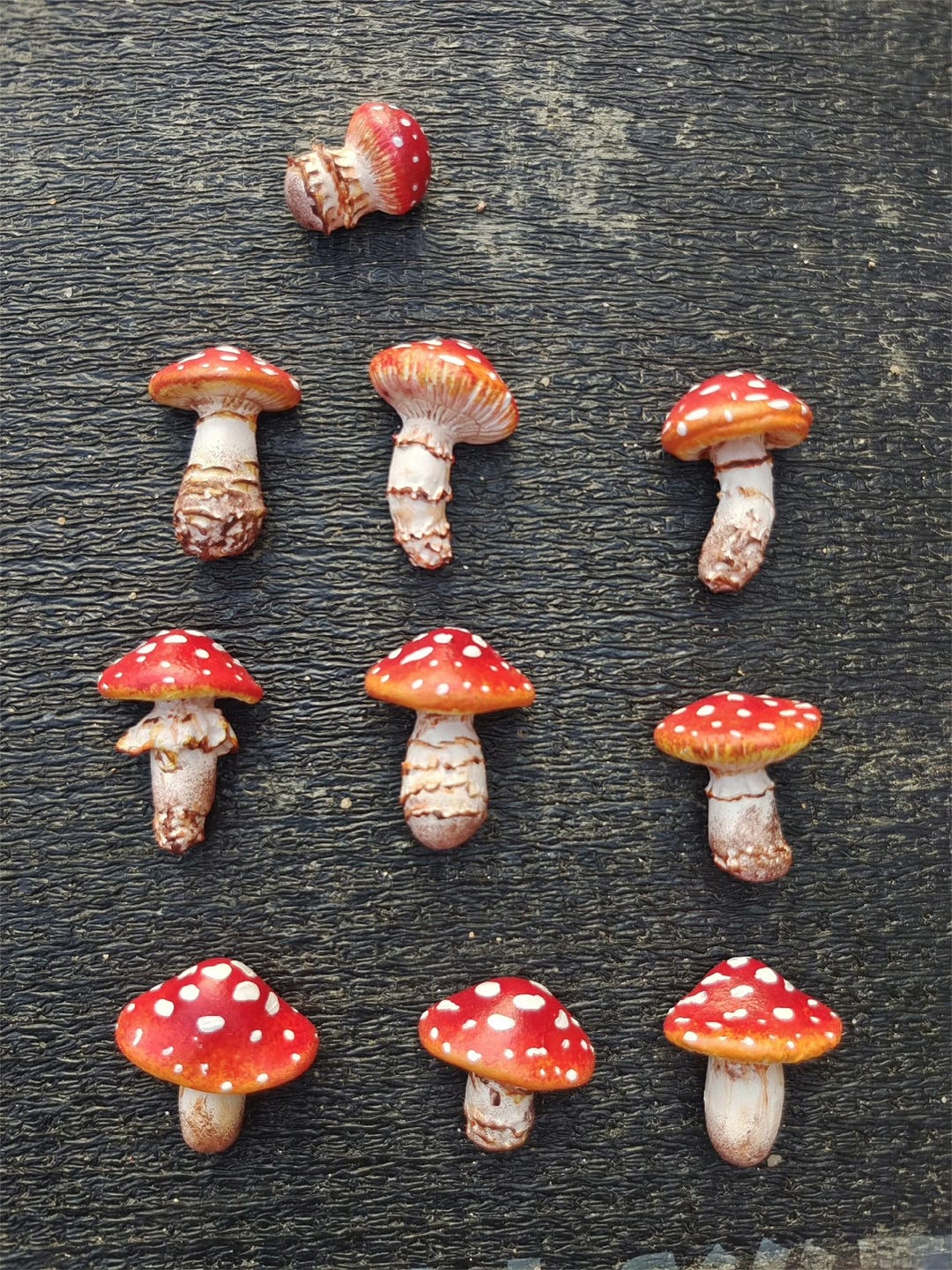 Vibrant Mushroom Refrigerator Magnet | Colorful Fun Kitchen Decor ...