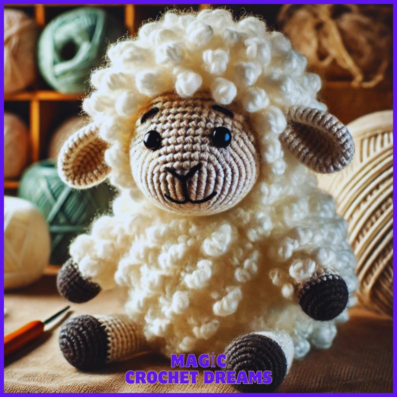 Farm Crochet Pattern | Unique Farm Animal Crochet Pattern | No-sew ...