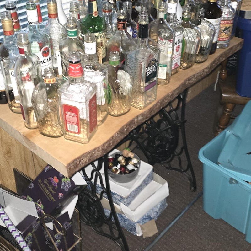 Alcohol Bottle Lamp - Etsy