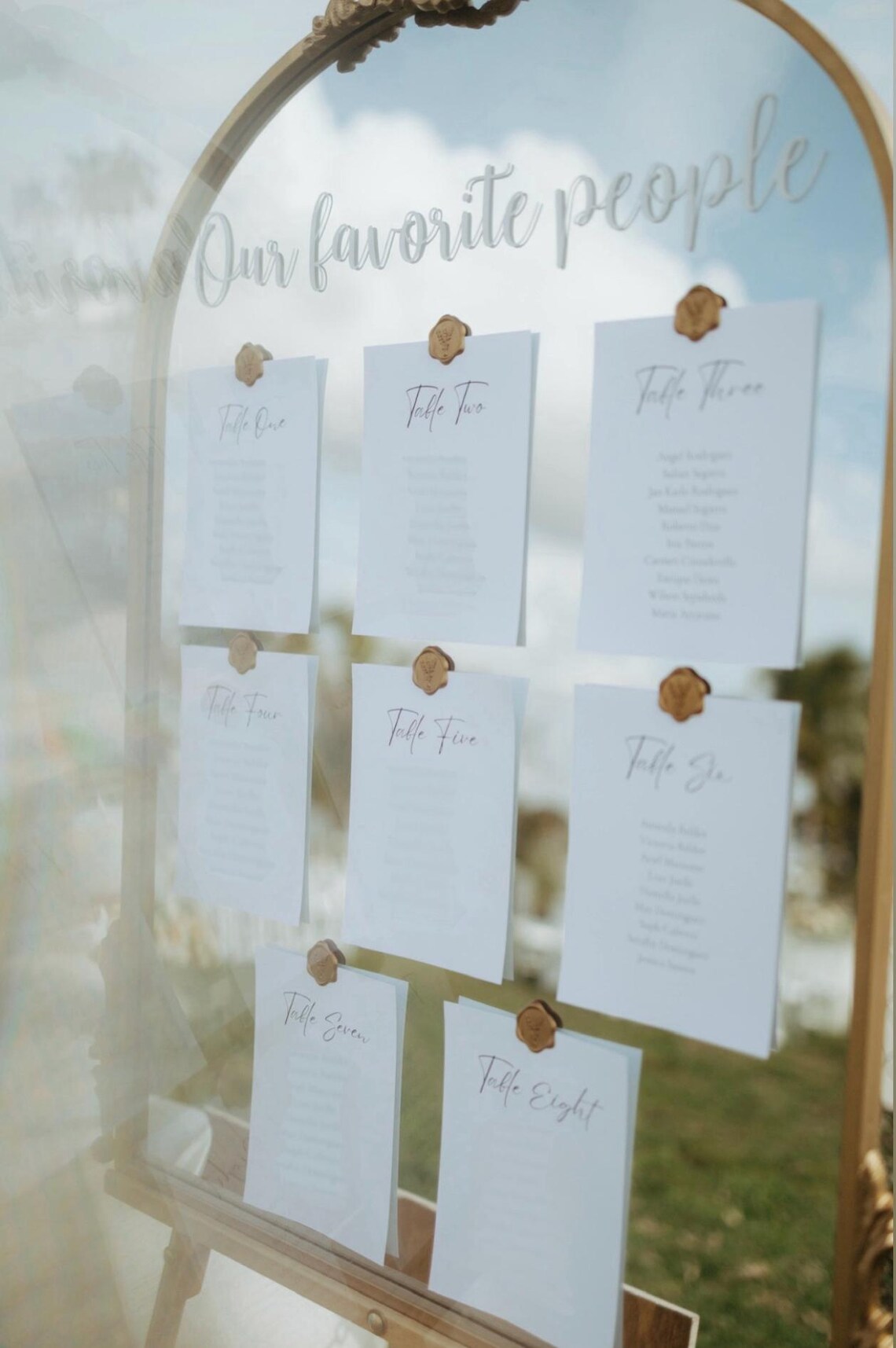 Guest List, Seating Chart, Template, Wedding, Customizable, Classic ...