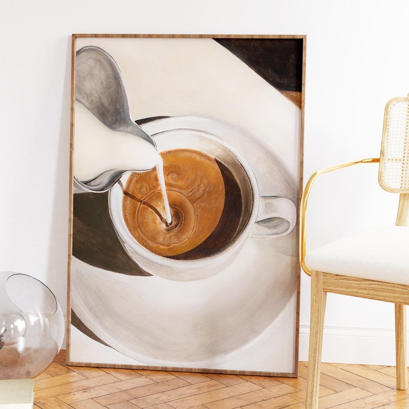 Coffee Art Print - Etsy