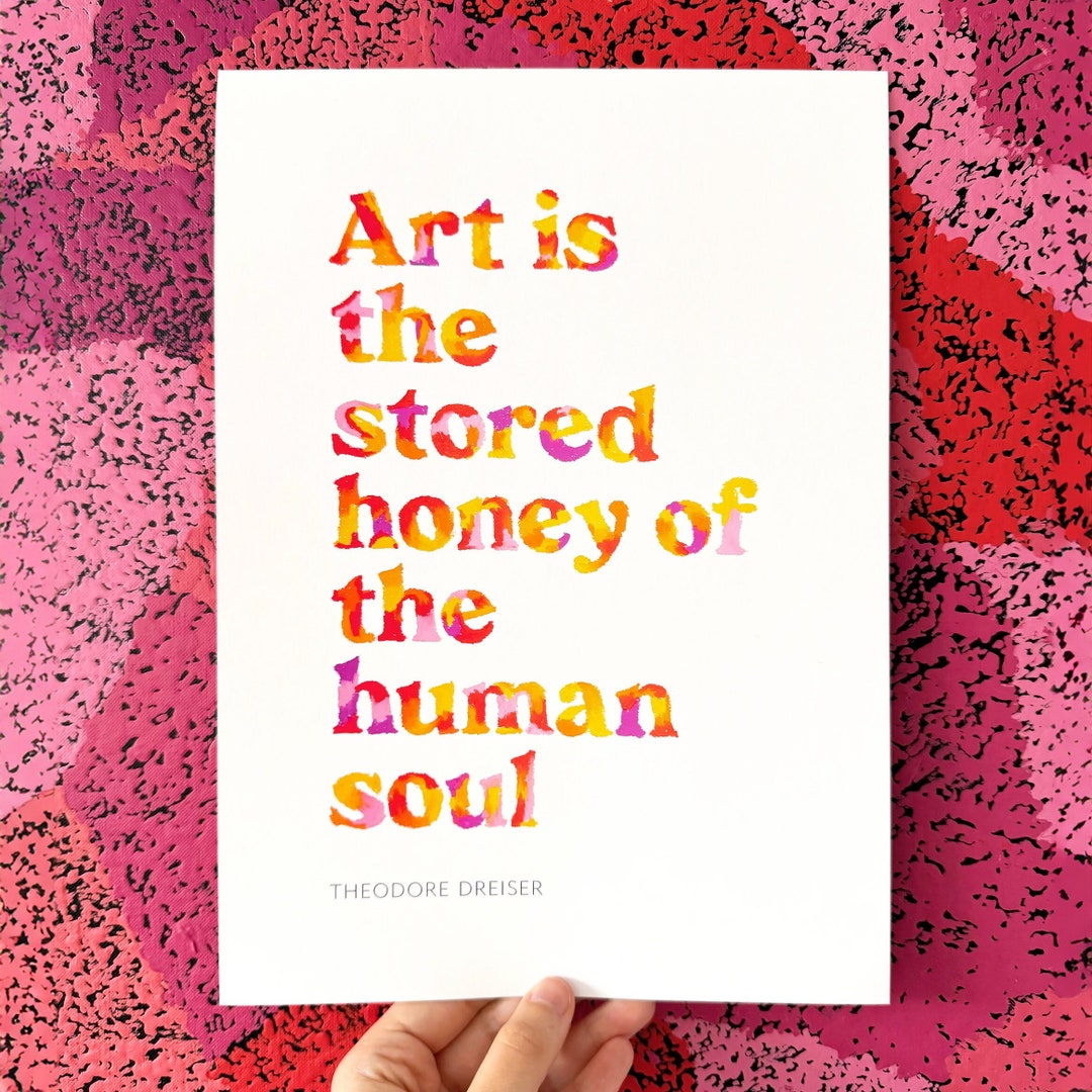 Custom Oil Pastel Quote Artwork. Commission a Unique OOAK Quote Drawing ...